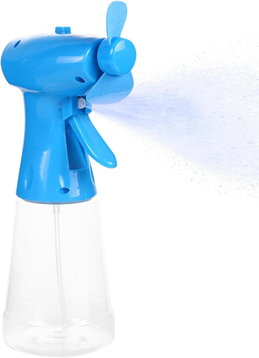 Amazon.com: Water Mist Spray Fan Portable with 350ml Bottle, Handheld ...