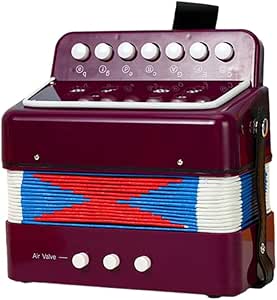 Amazon.com - Cousopo Button Accordion acordeon Portable Accordion ...