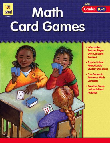 Amazon.com: Math Card Games, Grades K-1 (Ideal Math Card Games ...