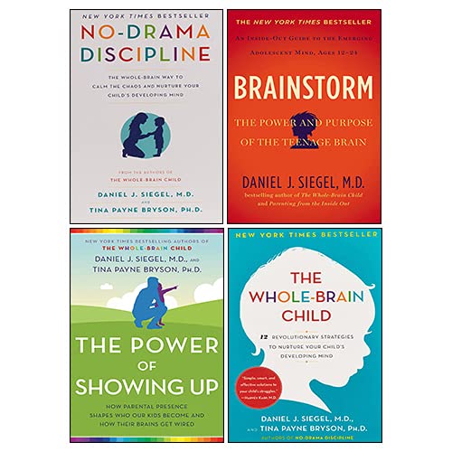 Daniel J. Siegel 4 Books Collection Set (The Whole-Brain Child ...