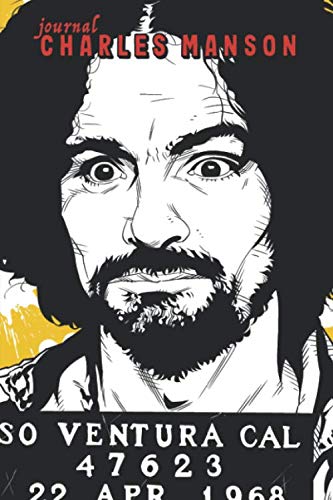 Journal Charles Manson: Comic Book Style Journal and Diary - Psycho ...