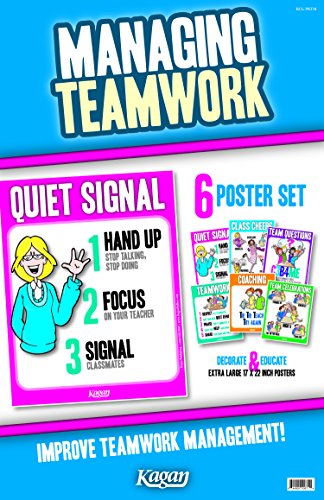 Kagan Cooperative Learning Poster Set: Managing Teamwork - Want It All
