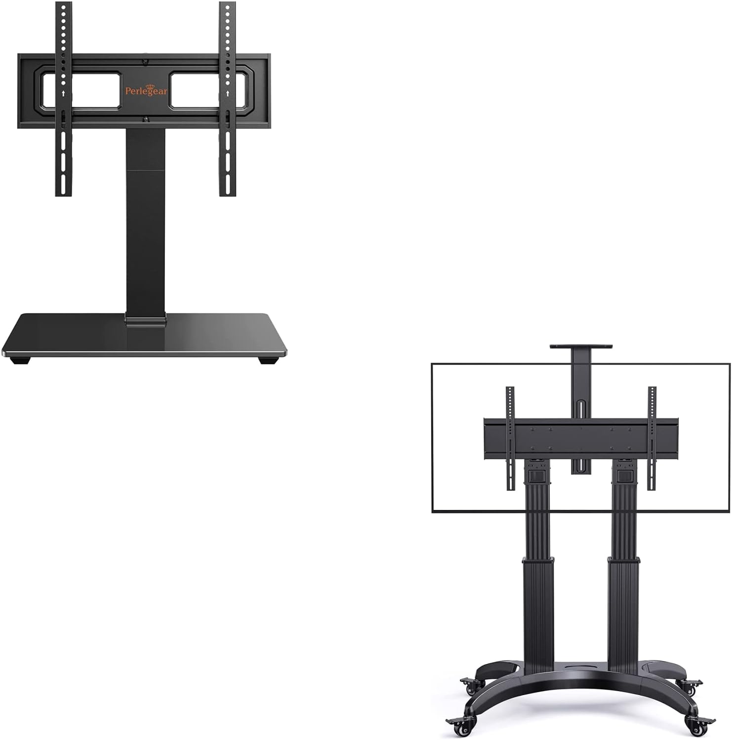 Amazon.com: Perlegear Universal TV Stand, Swivel TV Stand Base for 32 ...