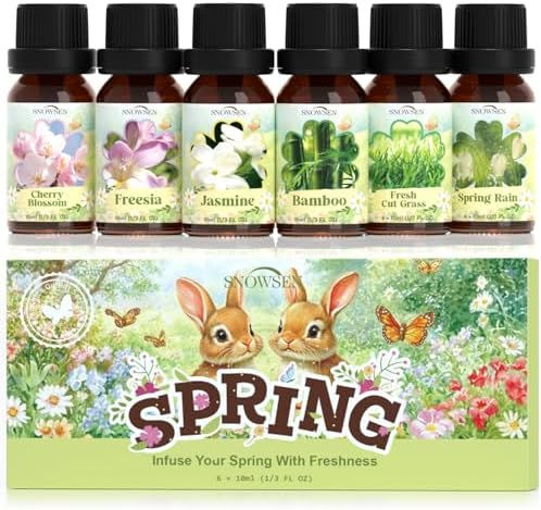 Amazon.com: Spring Essential Oil Set of Premium Fragrance Oils for ...