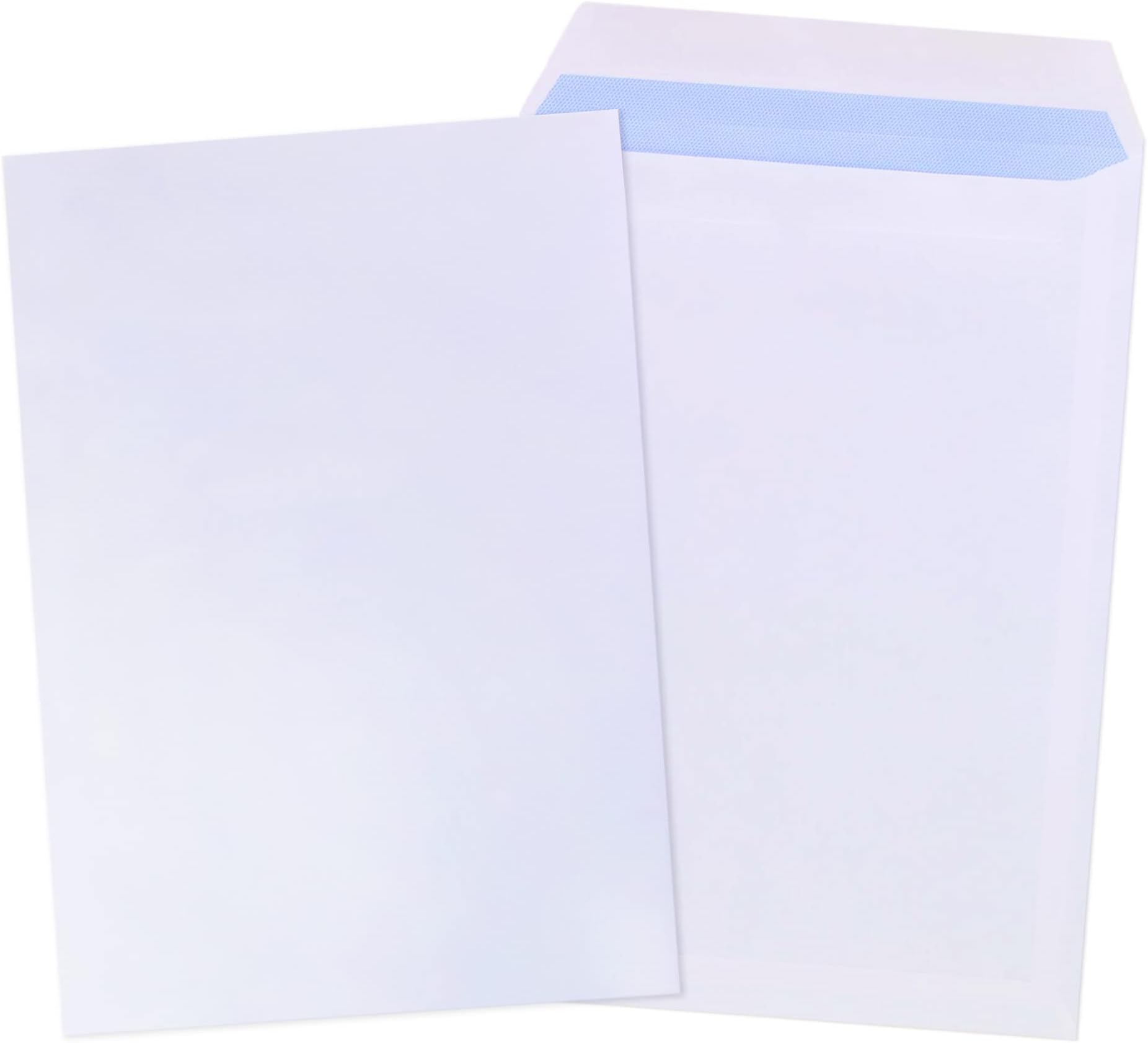 Lot de 50 enveloppes auto-adhésives blanches C4/A4 90 g/m² : Amazon.fr ...