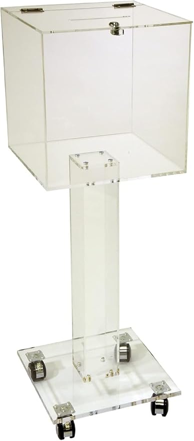 Amazon.com: Kingdom Acrylic Collection/Suggestion Box with Lock and ...