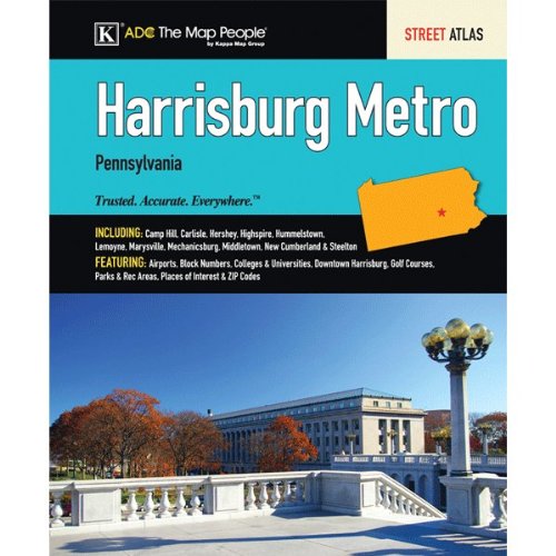 Harrisburg Pa Metro Atlas : Street Map: 9780875301341: Amazon.com: Books