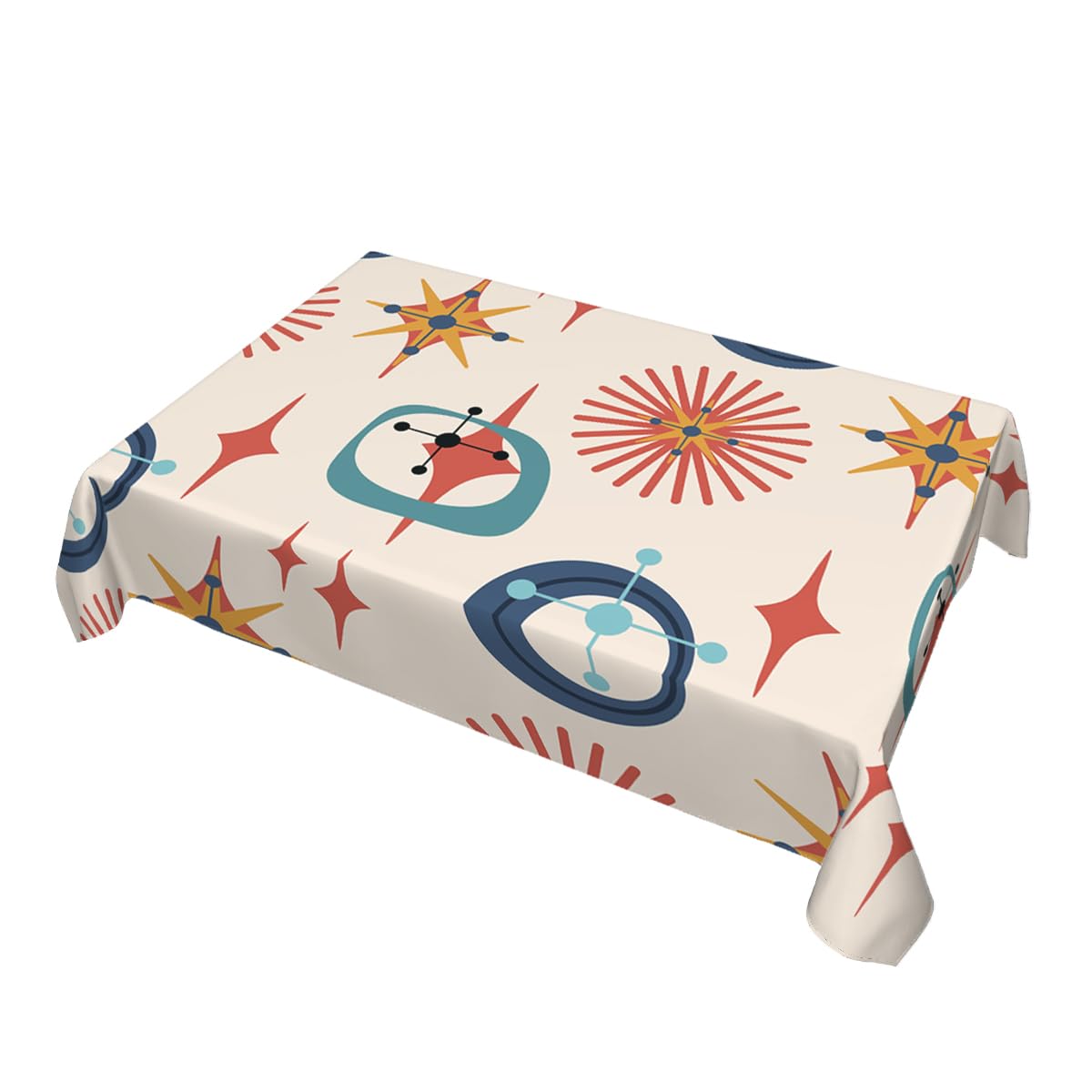 Amazon.com: GSRONY Decorative Rectangle Table Cloths Mid Century Modern ...