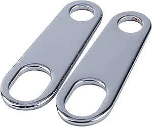 Akozon chrome indicator motorcycle brackets + Turn Signals Indicator ...