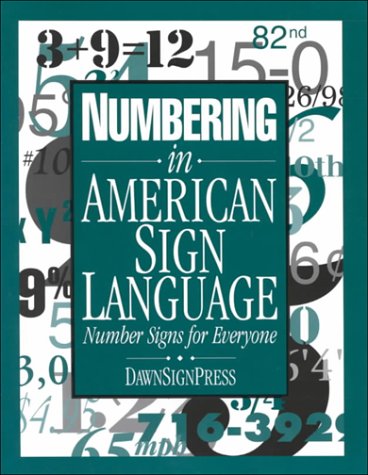 Amazon | Numbering in American Sign Language: Number Signs for Everyone ...