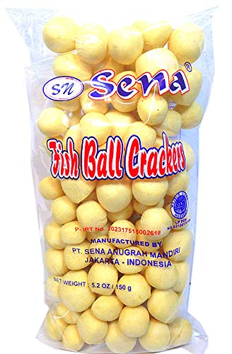 Amazon.com : Sena Fish Ball Crackers - 5oz (Pack of 1) : Grocery ...