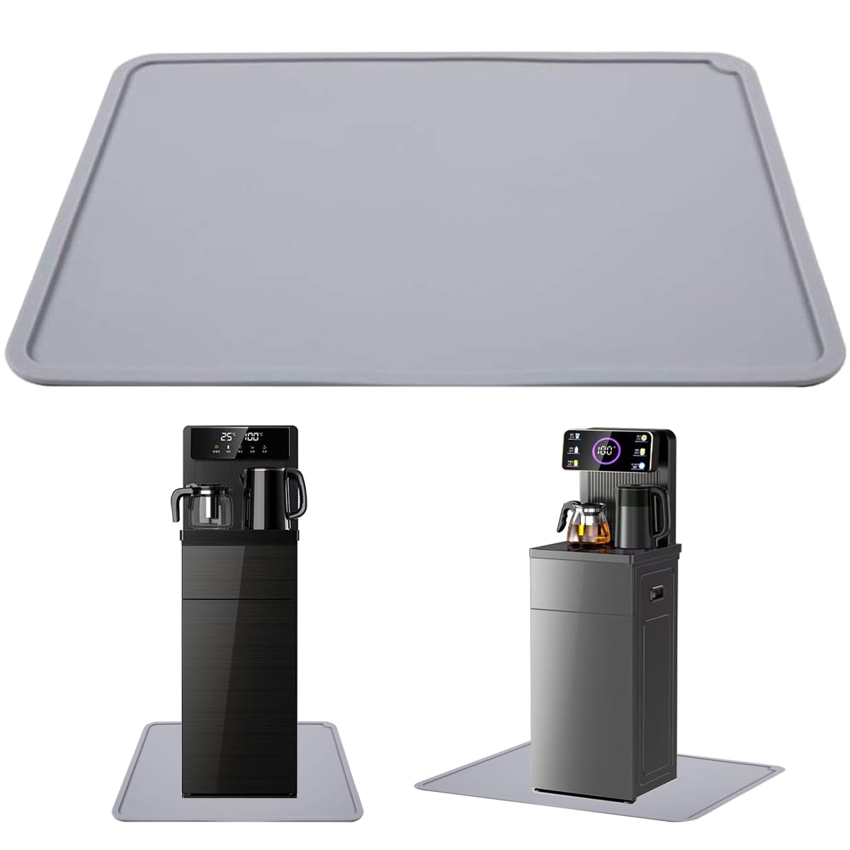 Amazon.com: Water Cooler Dispenser Mat with Raised Edge, Water Cooler ...