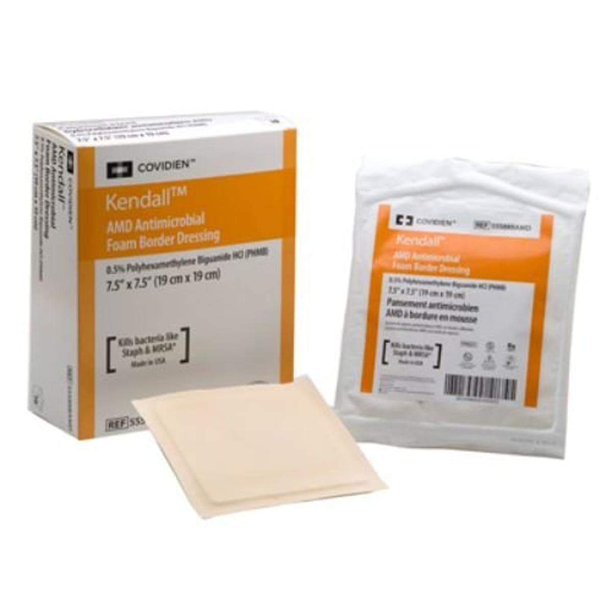 Amazon.com: Covidien 55588B Kendall Island Wound Dressing, Hydrophilic ...
