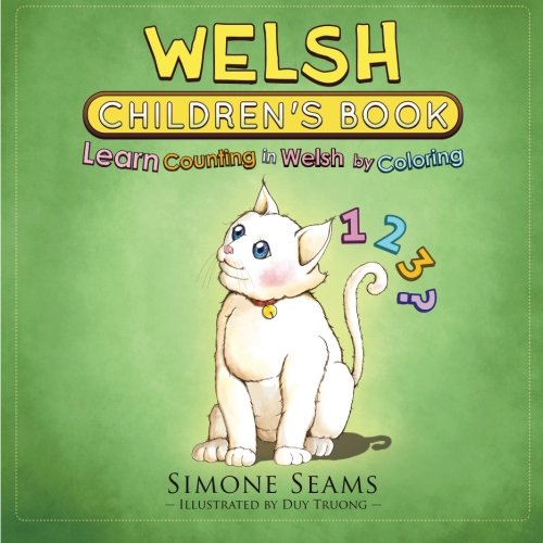 Welsh Children's Book: Learn Counting in Welsh by Coloring: Amazon.co ...