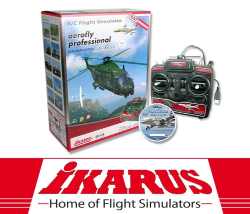 Amazon.com: AeroFly Pro Deluxe RC Sim w/Game Commander Windows : Video ...