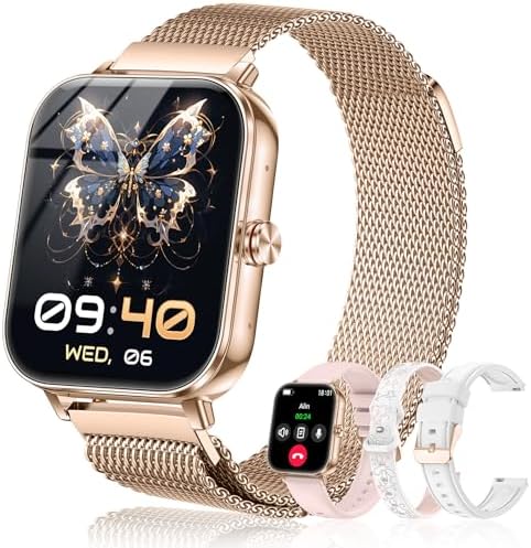 Amazon.com: Smart Watches for Women Men,1.85'' HD Smartwatch with 30 ...