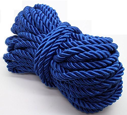 Amazon.com: PAMIR TONG 20 Colors 5mm 3 Braided Cord Decorative Twisted ...