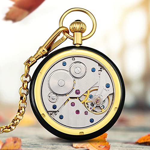 SOOVI Pocket Watch Gold Pocket Watch Quartz Pocket Watch Pocket Watch ...