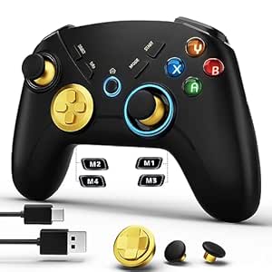 Amazon.com: Multi-Platform PC Wireless Controller, Bluetooth Gaming ...