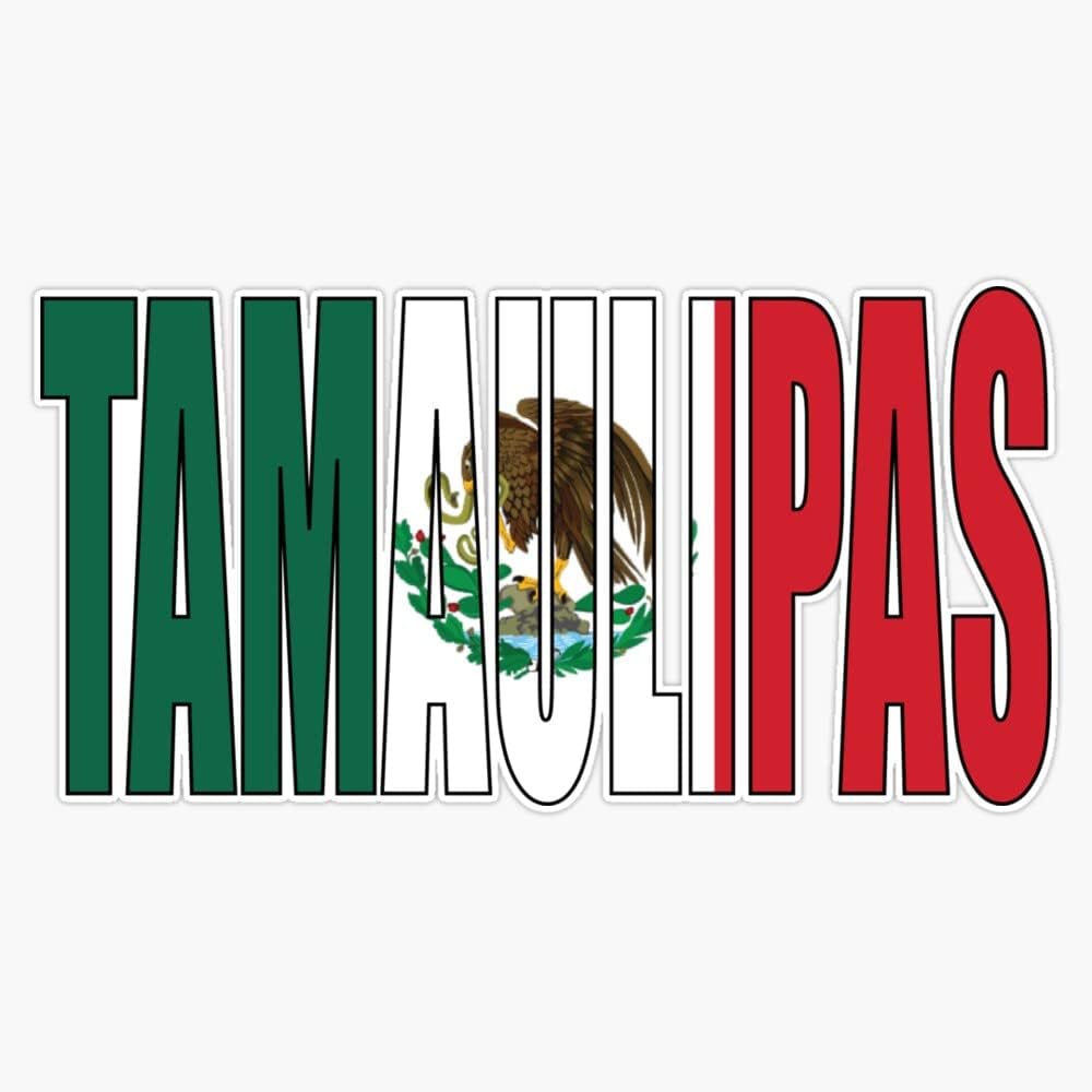 Amazon.com - Tamaulipas Vinyl Bumper Sticker Decal Waterproof 5"