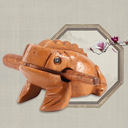 Snapklik.com : Wood Frog Guiro Rasp, Thailand Traditional Craft Wooden ...