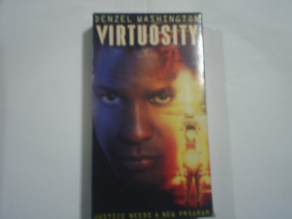 Amazon.com: Virtuosity [VHS] : Denzel Washington, Russell Crowe, Kelly ...