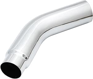 Amazon.com: 4 Inch (ID) Diesel Exhaust Elbow Tip, Exhaust Pipe Elbow 4.00 Inlet 5.00 X 23.00 ...