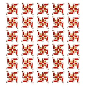 Buy Home Genie Plastic Swastik Stickers for Home,Office and Temple ...