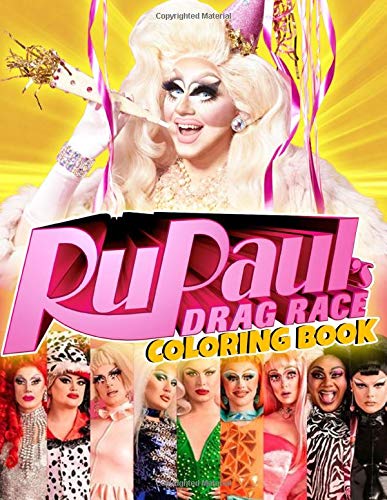 Rupauls Drag Race Coloring Book Adults Coloring Books With Famous ...