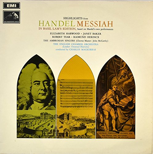 Amazon.com: Highlights From Handel's Messiah: CDs & Vinyl