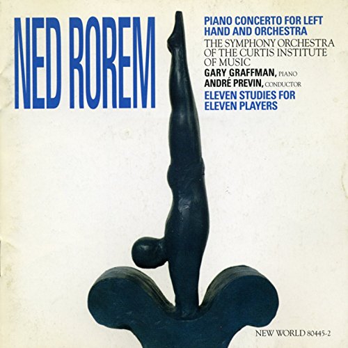 Amazon.com: Ned Rorem: Concerto for Left Hand and Orchestra : Symphony ...