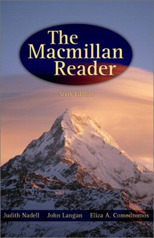 Amazon.com: The Macmillan Reader: 9780205334636: Nadell, Judith, Langan ...