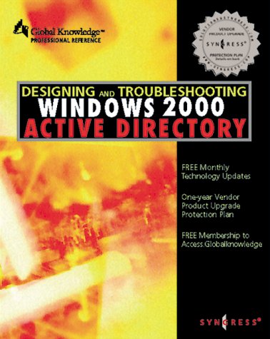 Buy Designing and Troubleshooting Windows 2000 Active Directory Book ...