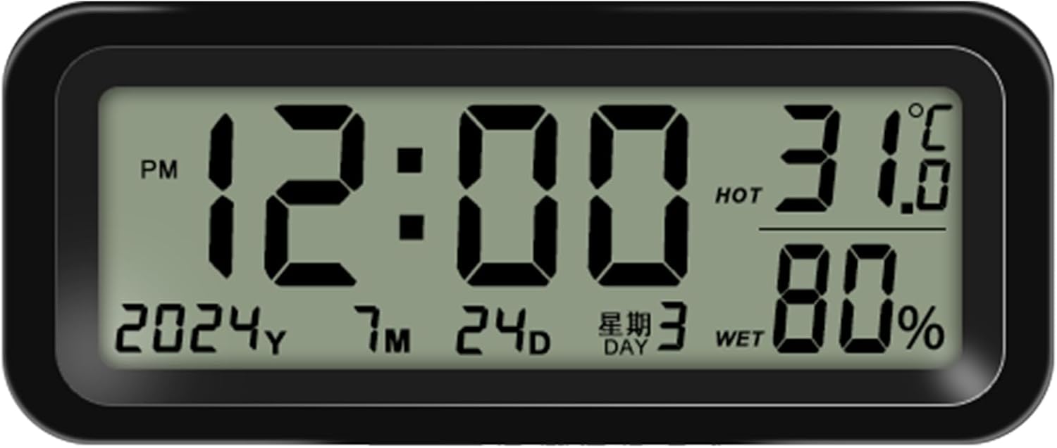Amazon.com: Ubxvamm Small Digital Clock,Car Dashboard Clock ...