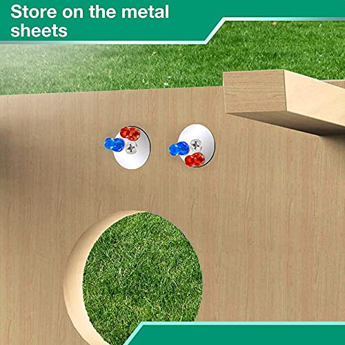 Alritz 2Pack Cornhole Scoreboard with Magnetic, Score Keepers Mounts ...