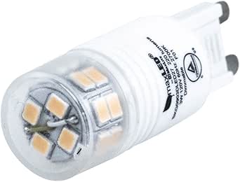MaxLite Dimmable 3W 2700K T4 LED Bulb, G9 Base - Amazon.com