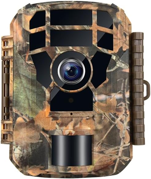 Amazon.com: KJK Trail Camera 24MP 1080P, Mini Game Camera with Night ...