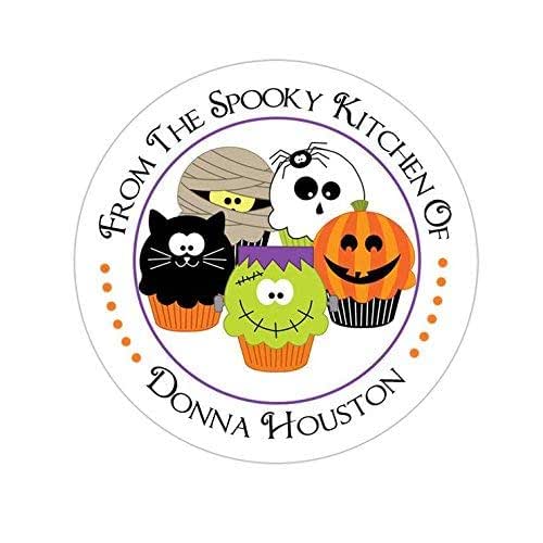 Amazon.com: Personalized Customized Halloween Party Favor Thank You ...