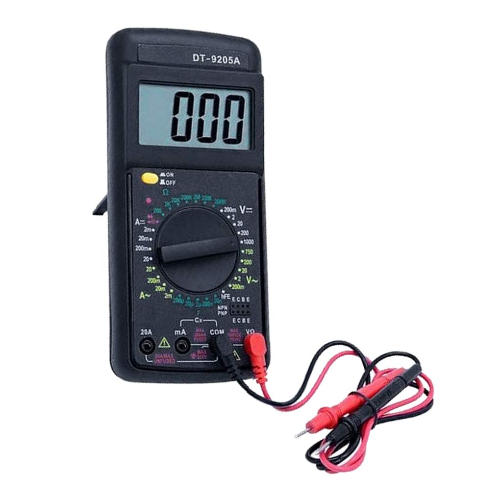 DT9205A Digital Multimeter LCD Display with AC/DC Current Voltage ...
