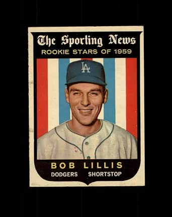 Amazon.com: 1959 Topps Baseball #133 Bob Lillis RS RC STARX 7 NM ...