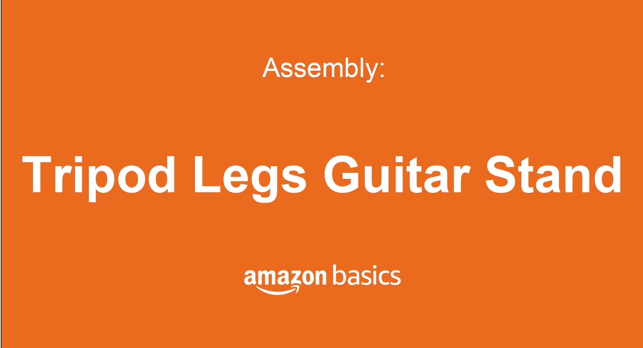 Watch Assembly& Amazon Basics Tripod Legs Guitar Stand on Amazon Live