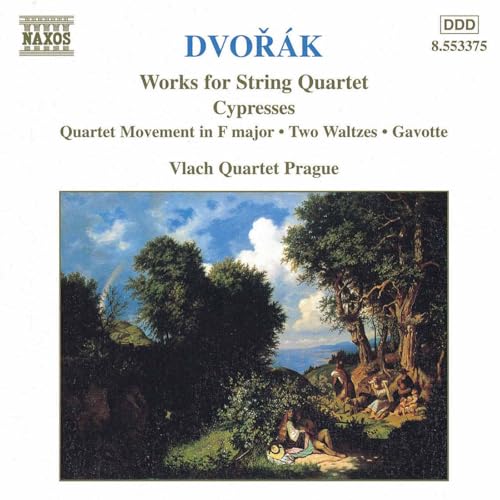 Amazon Music - Vlach Quartet Pragueのドヴォルザーク: 弦楽四重奏曲集第5集 - 糸杉, 弦楽四重奏の楽章ヘ ...