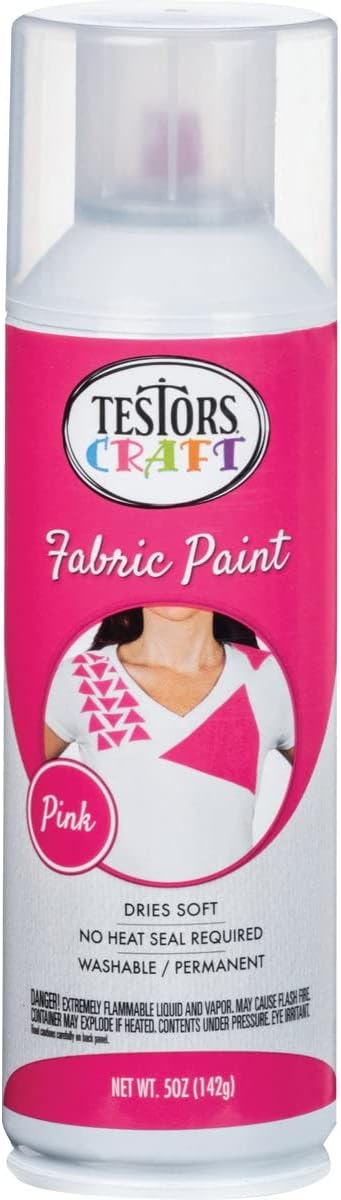 Amazon.com: TESTOR CORPORATION 344362 5OZ Pink Fabric Paint : Arts ...