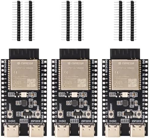 ESP32-C6 ESP32-C6-DevKitC-1-N4 Entwicklungsplatine RUIZHI 3 Stück ESP32-C6-DevKitC-1-N4 Modul ...