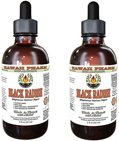 Amazon.com: Hawaii Pharm Black Radish Alcohol-Free Liquid Extract ...