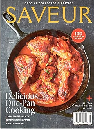 Saveur Magazine Special Collector's Edition (2021) Delicious One-Pan ...