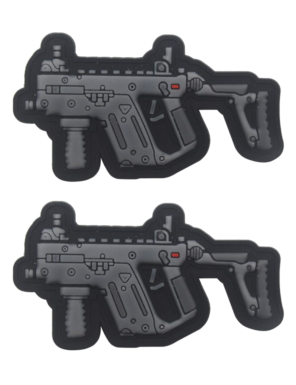 Amazon.com: 2 PCS AliPlus Military Fan Collection Series Tactical Morale Patches PVC Patch Hook ...