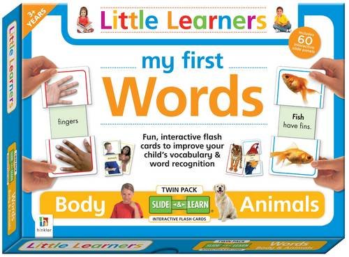 My First Words Body and Animals Slide and Learn Flashcards (My Little ...
