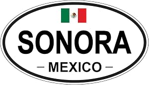 Amazon.com - US Decal, Inc. - Sonora, Mexico - Oval Sticker