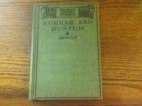 Sohrab and Rustum with Other Poems: Matthew Arnold: Amazon.com: Books